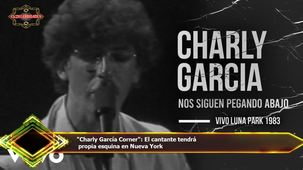 "Charly García Corner": El cantante tendrá propia esquina en Nueva York ...