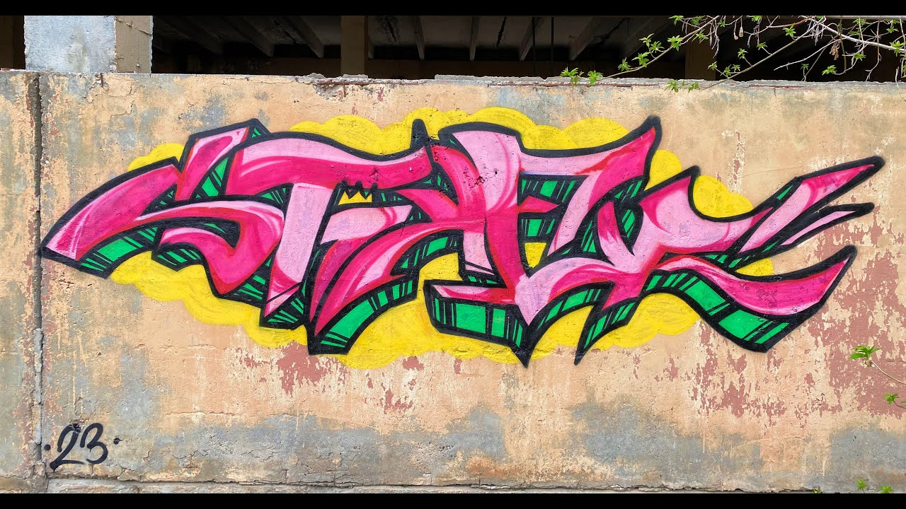 GRAFFITI FREESTYLE 7: Back 2 basics - YouTube