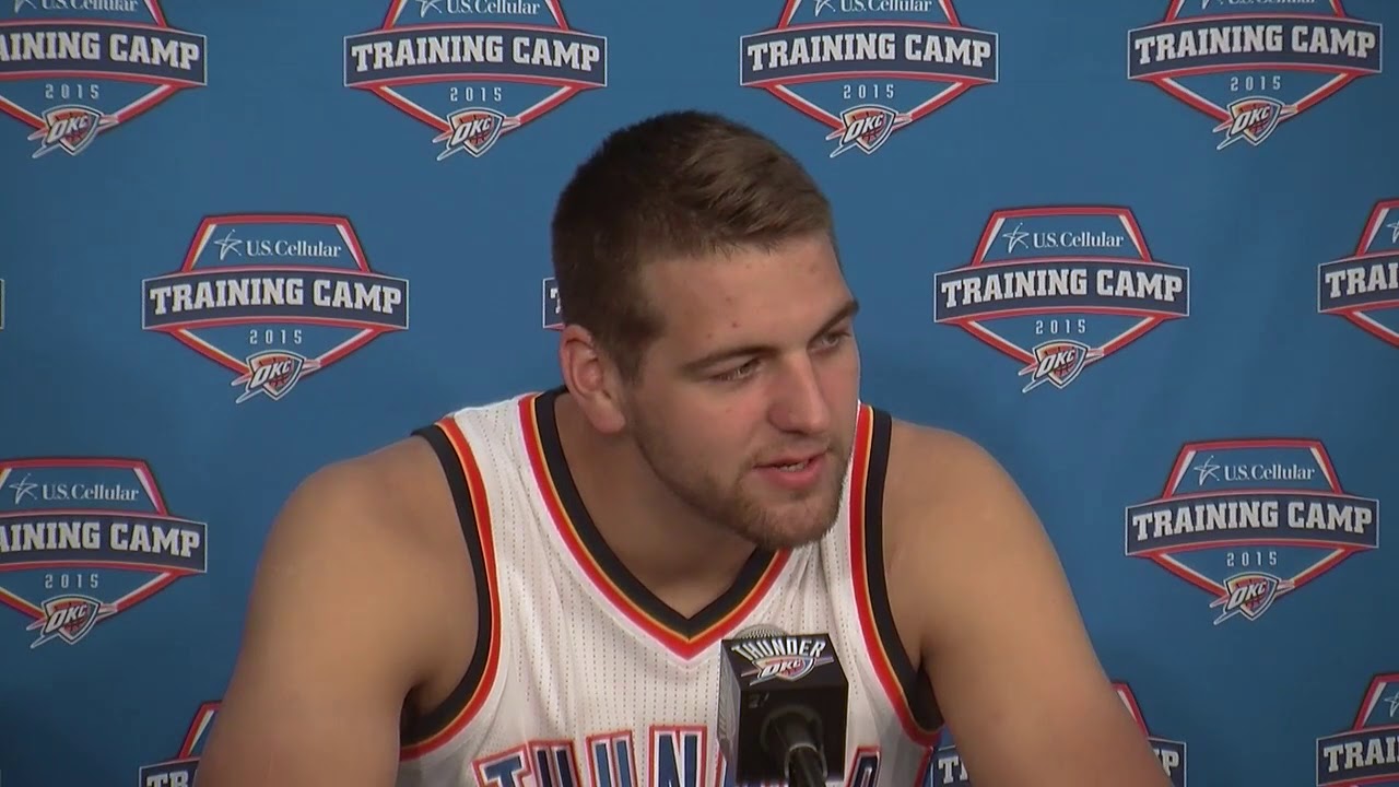 Mitch McGary - Thunder Media Day 2015 (2015-09-29) - YouTube