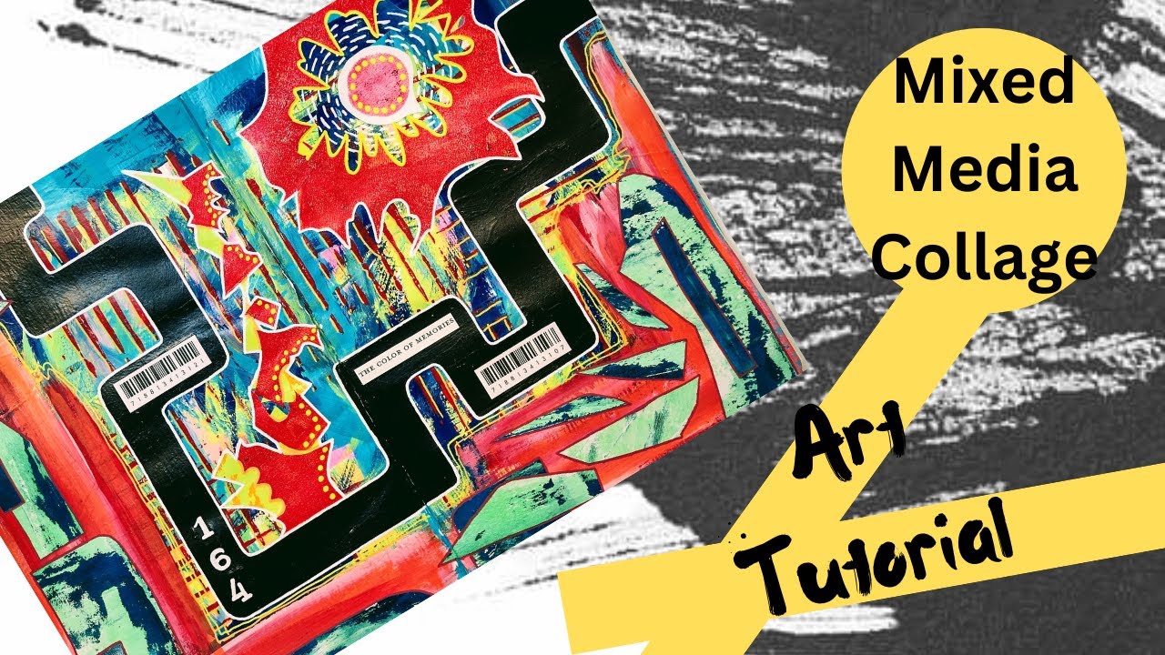 Mixed Media Collage: Pipe Dreams #art #collage - YouTube