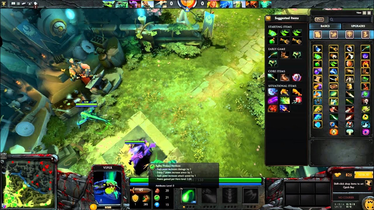 Dota 2 Cruel Diretide HUD - YouTube