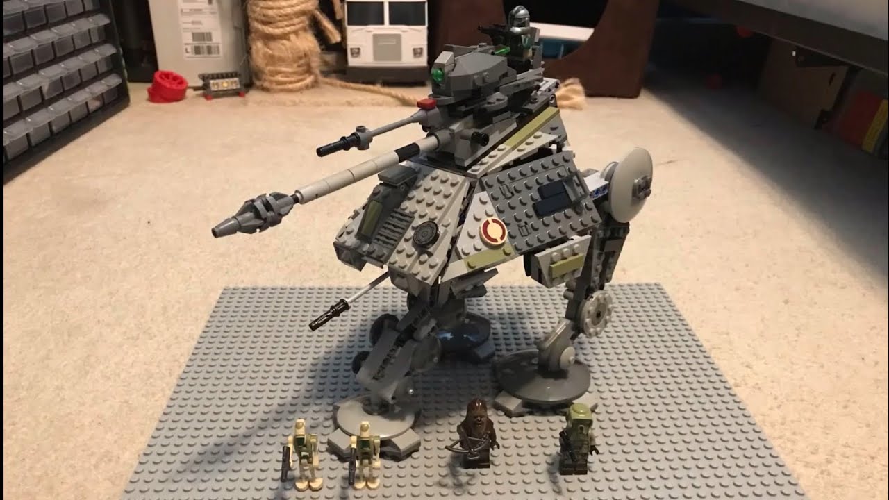 Lego 75234-1 AT-AP Walker Star Wars Stop Motion - YouTube
