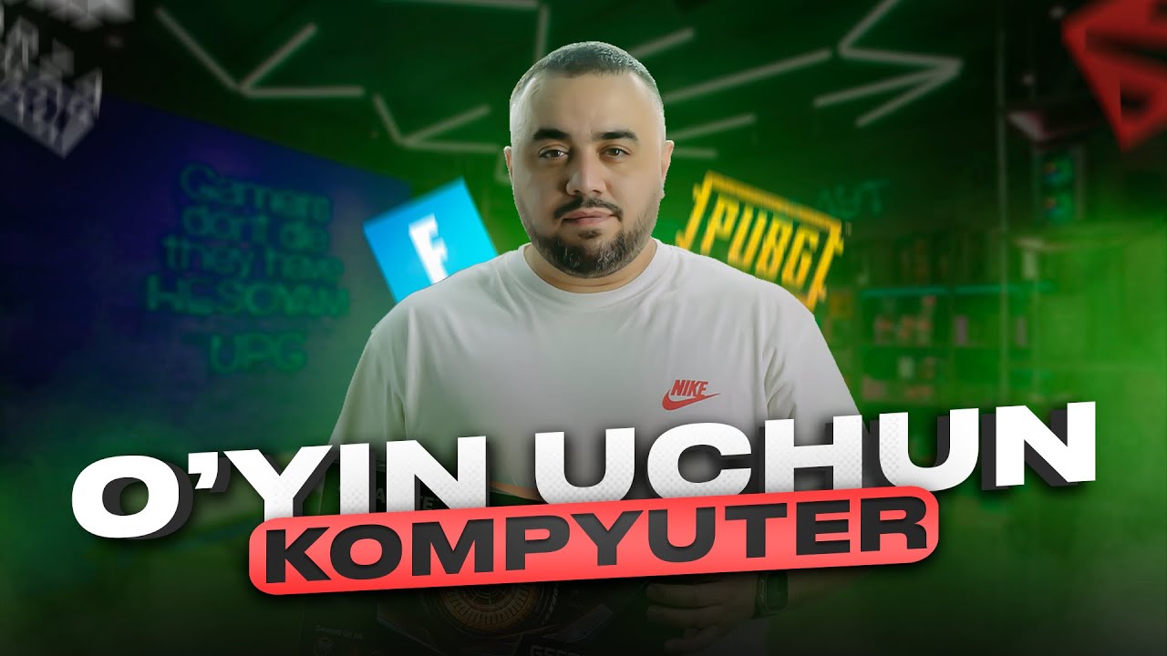 O'YINLAR UCHUN ENG YAXSHI 3 XIL KOMPYUTER - YouTube