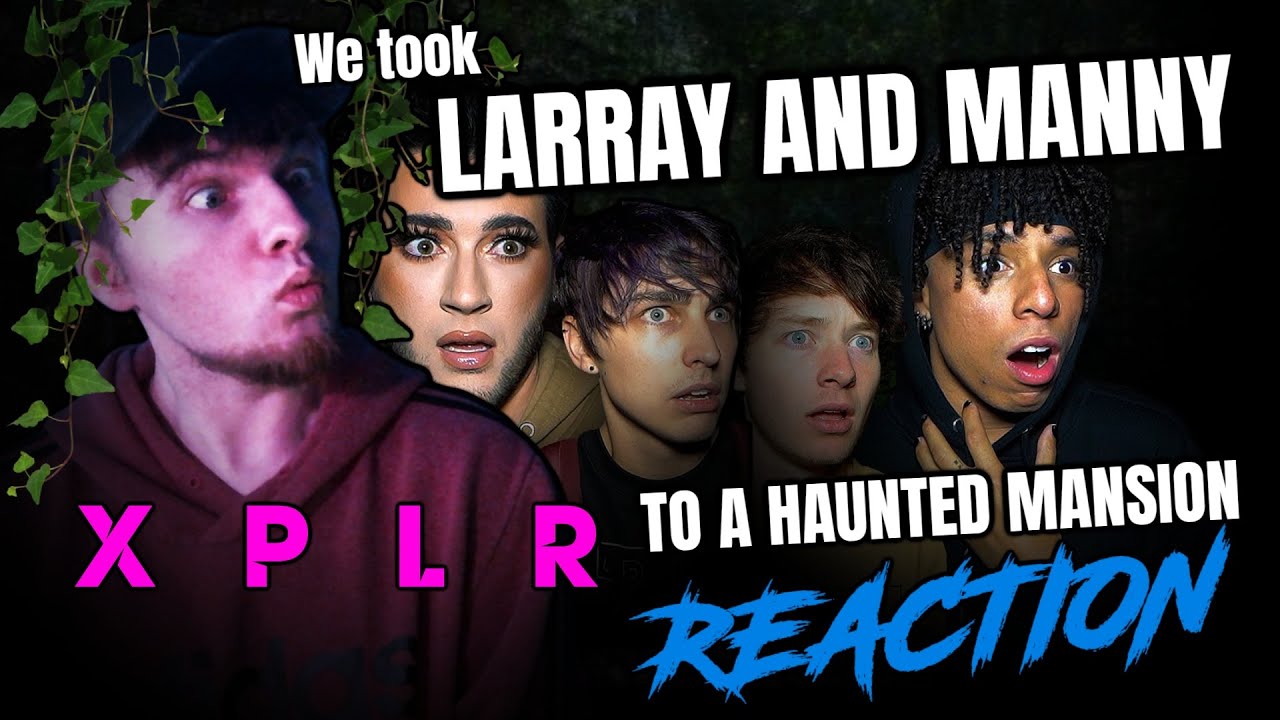 We took LARRAY AND MANNY to a HAUNTED Mansion | XPLR/SAM AND COLBY ...