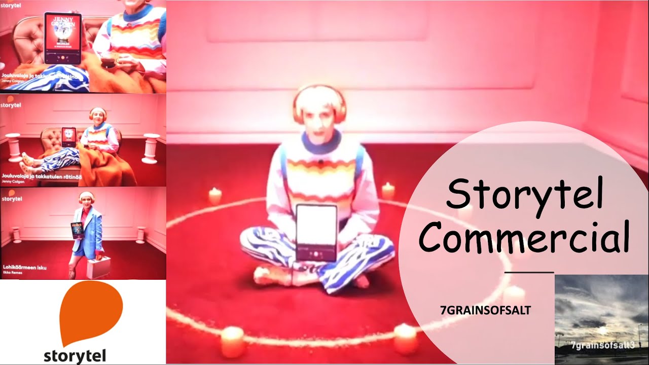 Storytel Commercial 7grainsofsalt - YouTube