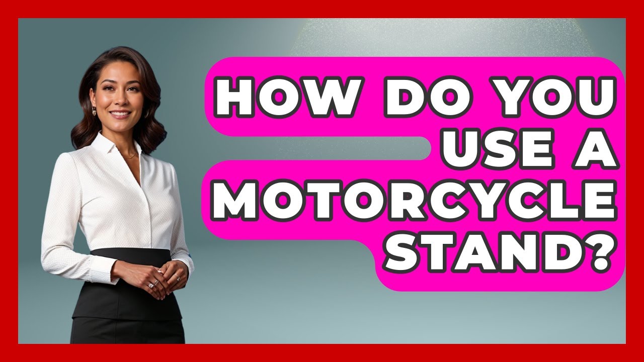How Do You Use A Motorcycle Stand? - Ride or Die Motorcycles - YouTube