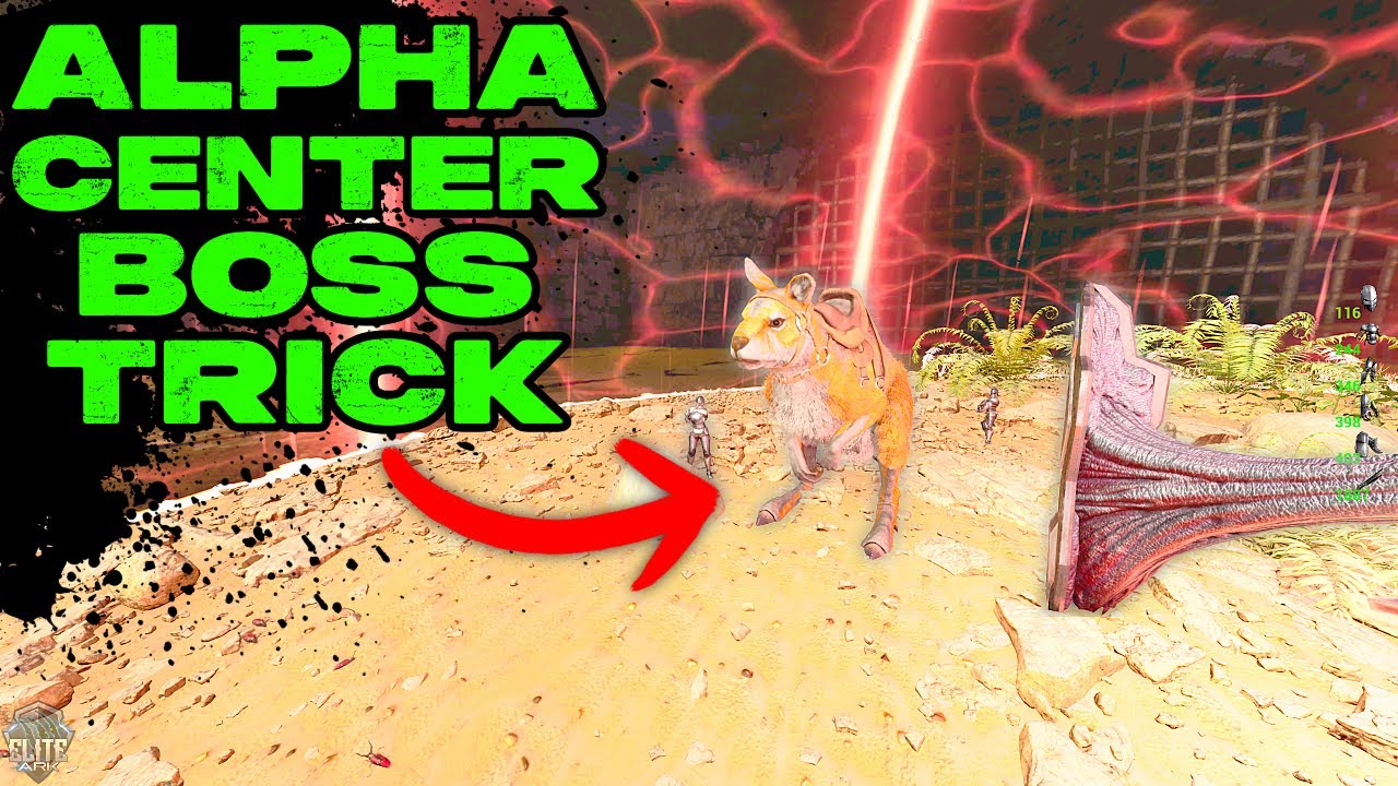 ALPHA Center Boss Hack On Arks Most Popular Unofficial Cluster Play ...