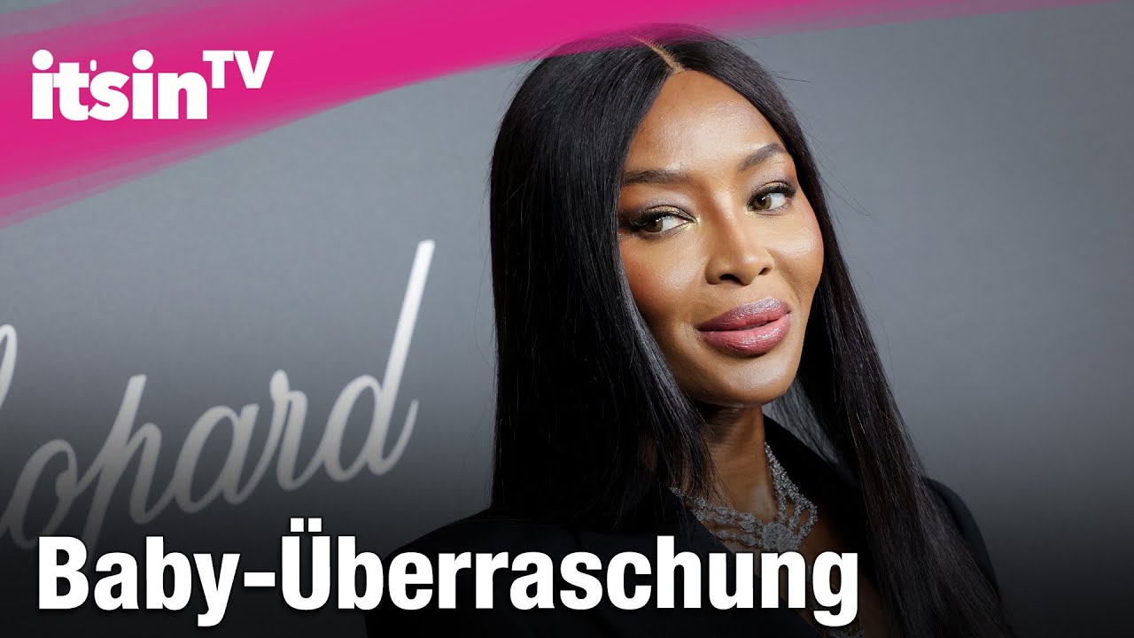 Mit 53: Naomi Campbell ist wieder Mutter geworden | It's in TV - YouTube