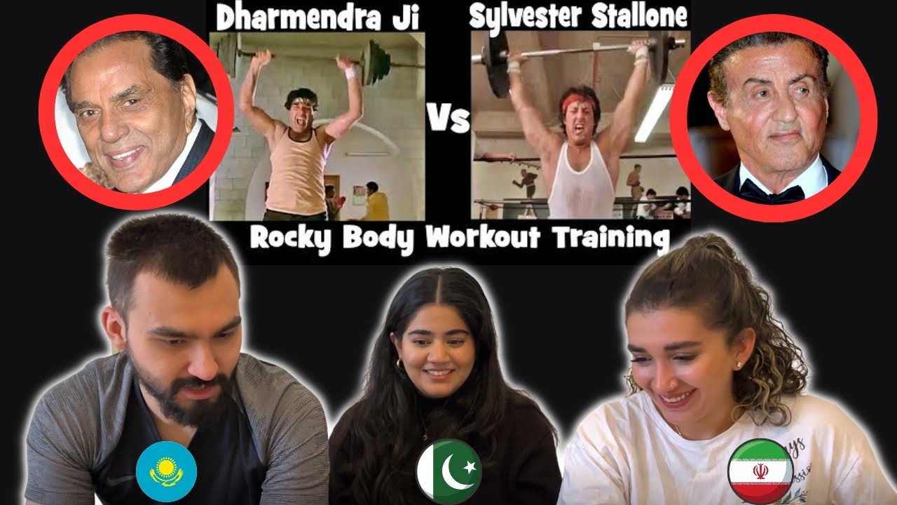 Dharmendra VS Sylvester Stallone | Rocky Body Workout Training ...