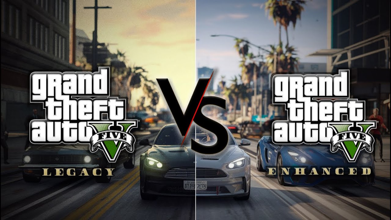GTA 5 vs GTA 5 Enhanced Edition Graphics Comparison — Huge Visual ...