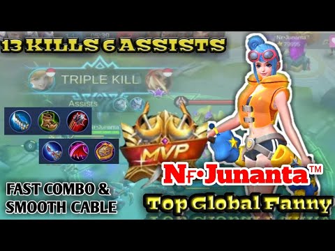 Fanny Lifeguard Perfect Gameplay [GOD HAND SPEED] | Top Global Nғ ...