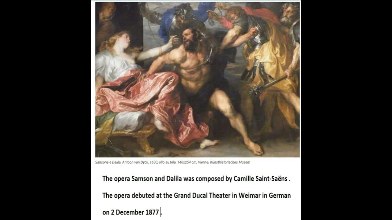 Saint-Saëns Samson and Delilah Bacchanale@Classica_Selezione Late Romanticism - YouTube