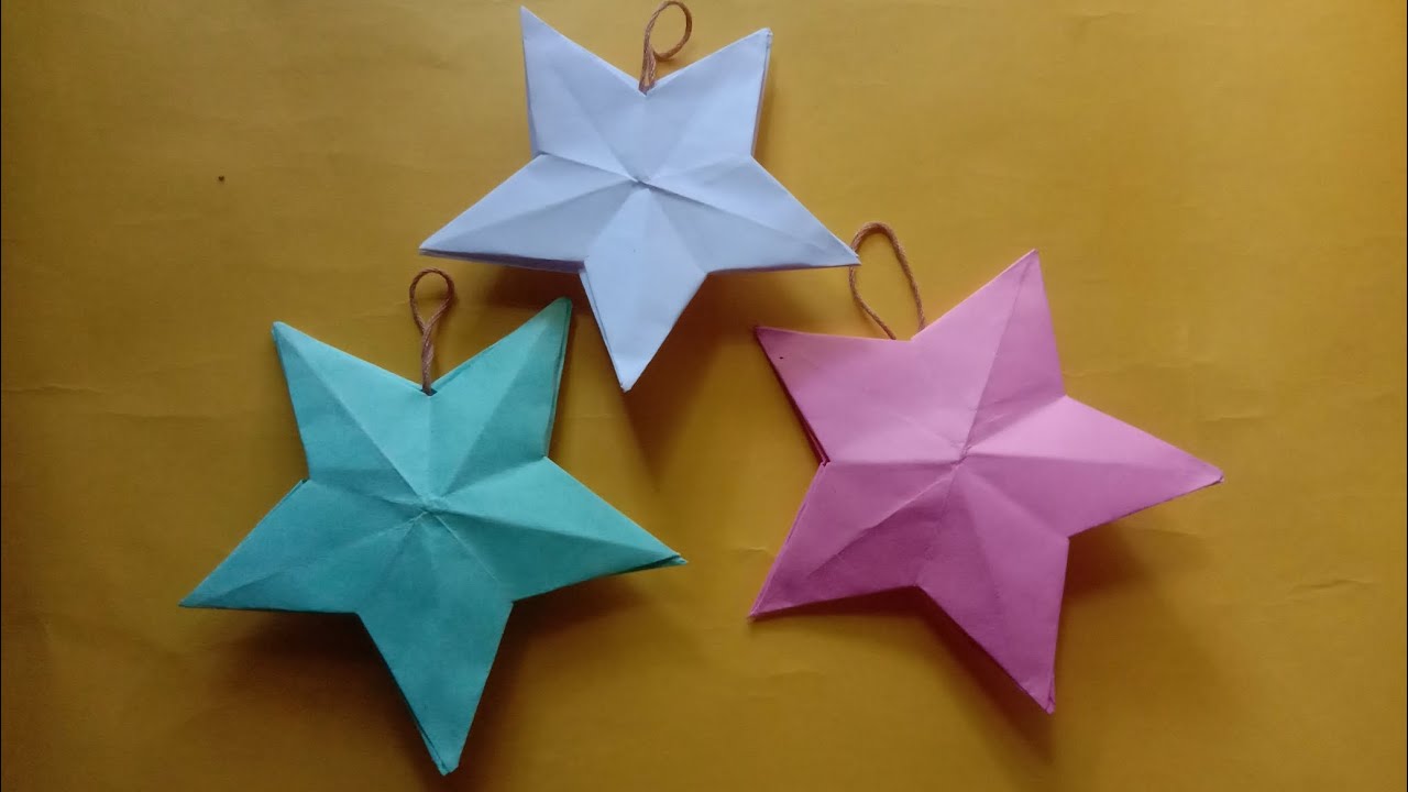 How To Make Star For Christmas Decoration YouTube how-to-make-star-for-christmas-decoration-youtube