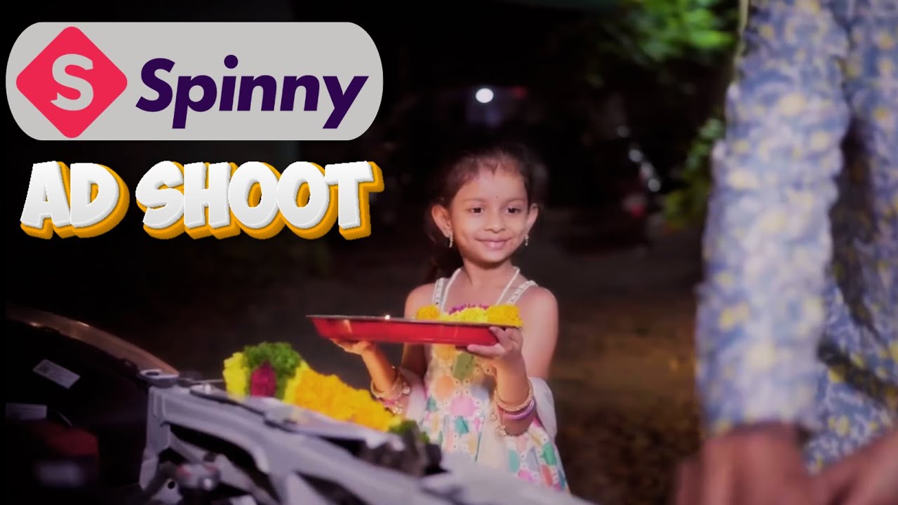 Spinny Car Ad Shoot BTS 😍 Our First Family Brand Shoot Jijaa’s World ...