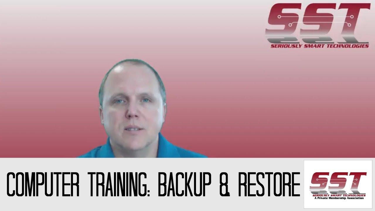 Computer Training - Backup and Restore (Introduction) - YouTube