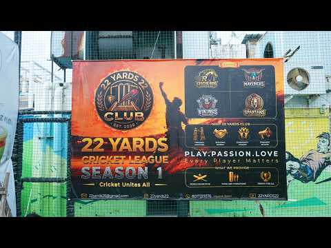 22 YARDS CRICKET LEAGUE SEASON 1 FINAL DAY