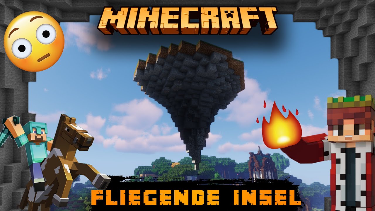 Fliegende Insel ohne Mods in Minecraft bauen | für Java , Bedrock ...