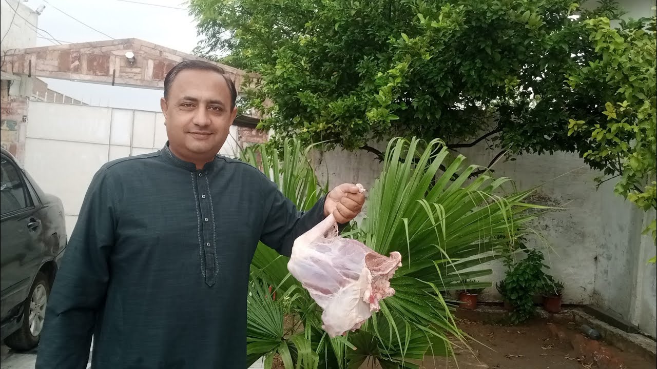 Lamb||Leg ||Steam||Roast||Qabli||Pulao||Village||Food||Pakistan - YouTube