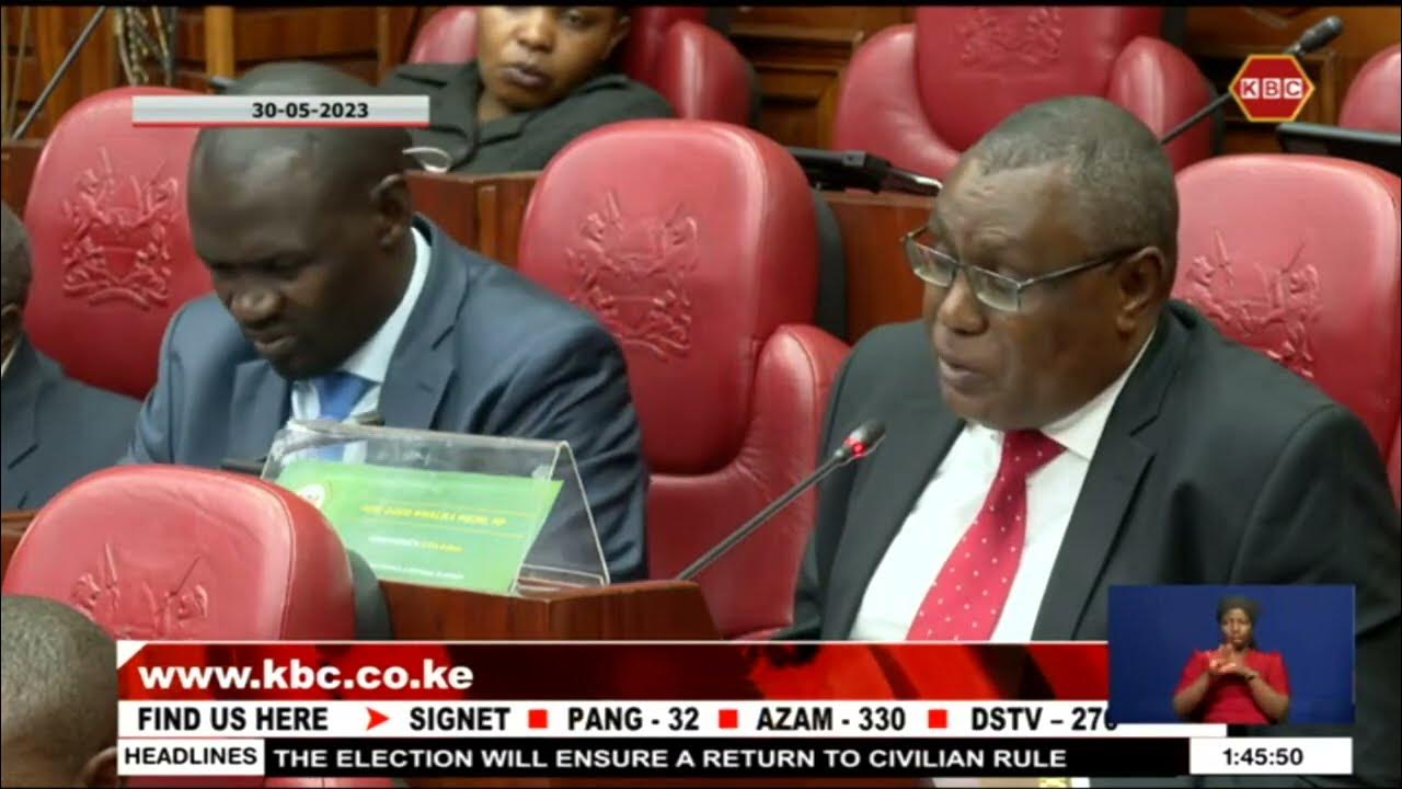 Kamau Thugge Has Officially Taken Over As The New Cbk Governor Youtube