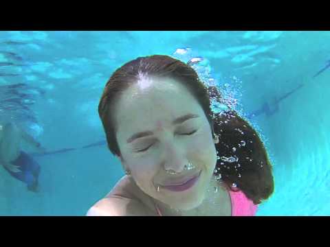 Slow Motion Pool Dive