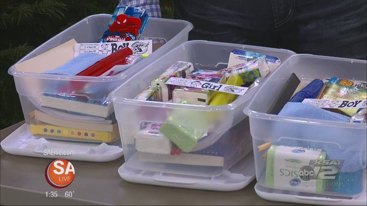 Local high school students give back to kids around the world - YouTube