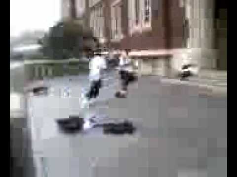 Barry running from Smoot (video) - YouTube