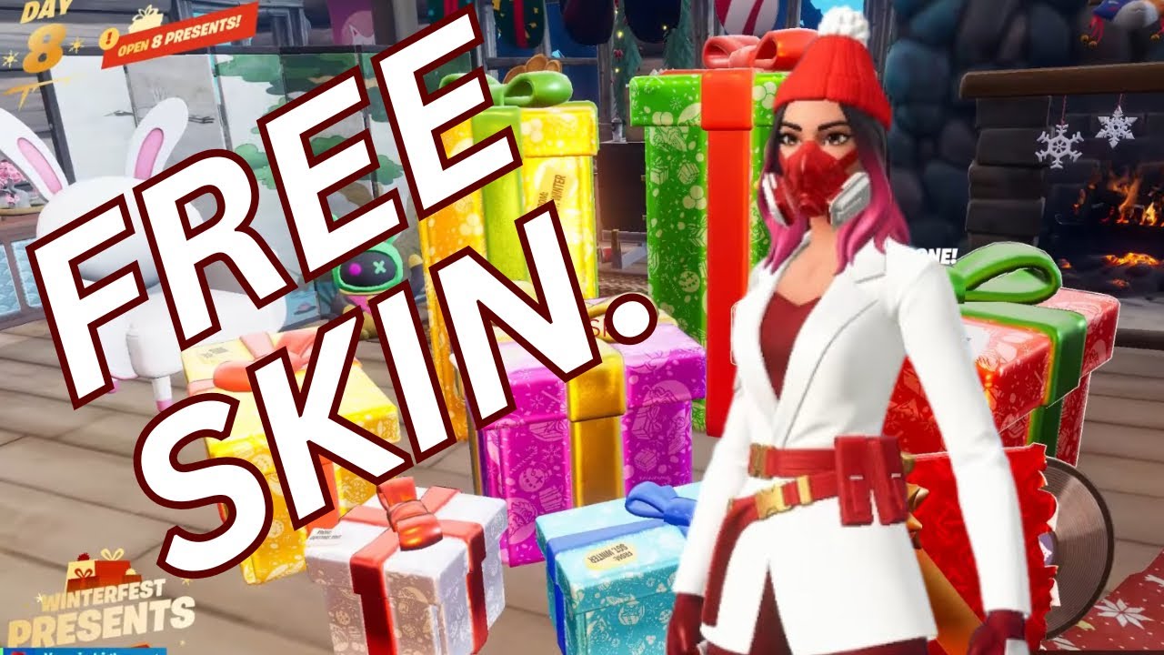 Free Christmas skin, Yulejacket. #fortnite - YouTube