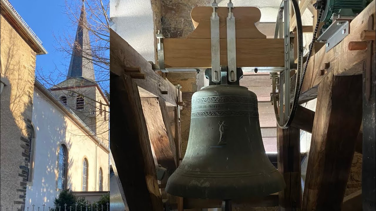 Grafschaft- Leimersdorf, Die Glocken der Kath. Pfarrkirche Kirche Sankt Stephanus - YouTube