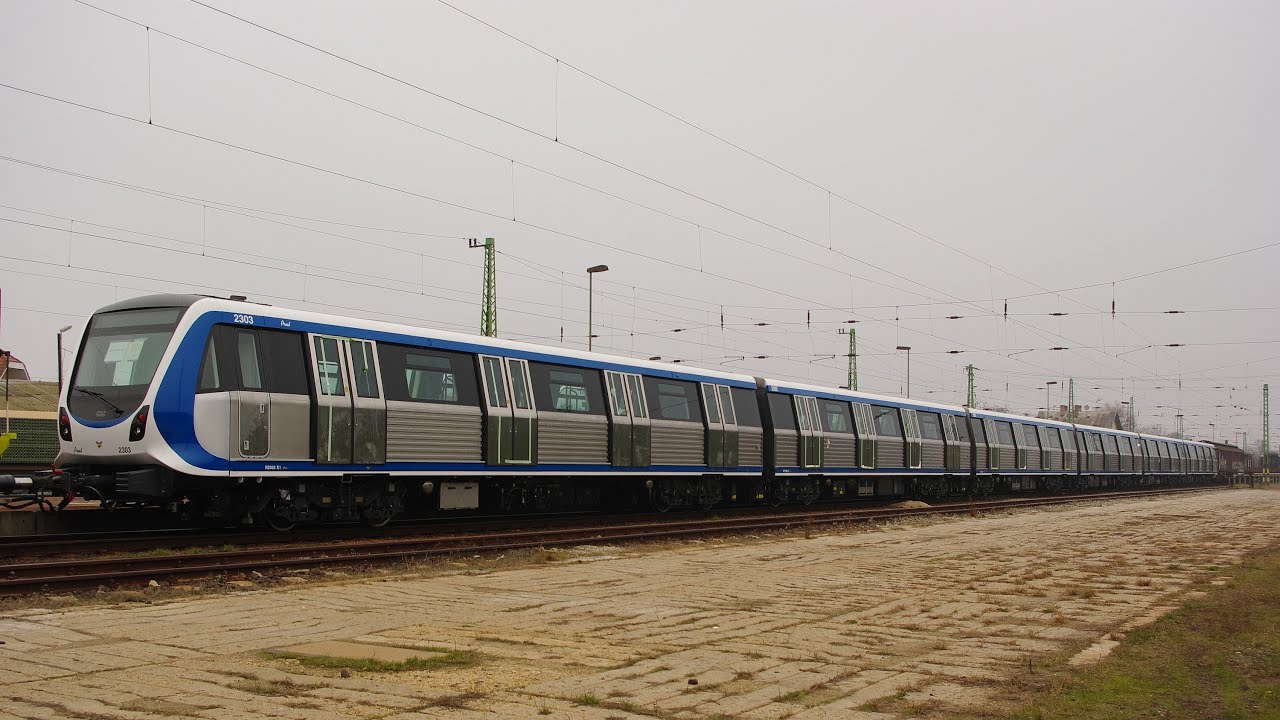 CAF Metro a Metrorexnek / CAF Metro für Metrorex, Bukarest / CAF Metro ...