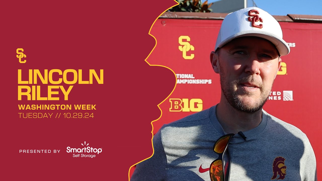 USC HC Lincoln Riley | Tuesday of Washington Week - YouTube