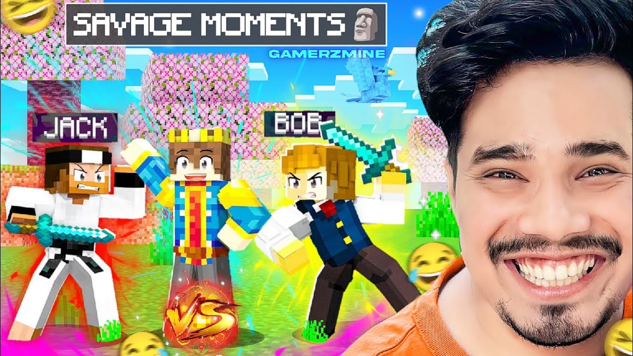Jack V/S Bob PvP Battle ⚔️ Savage Moments 🗿😂 | Shorts Compilation By GamerzMine 🔥 | Gamerfleet ...