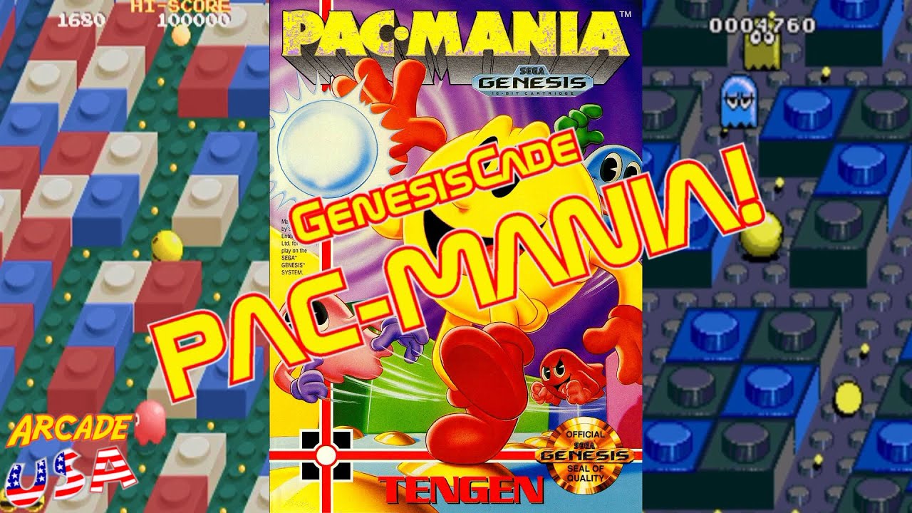 Pac-Mania! (Sega Genesis) - YouTube