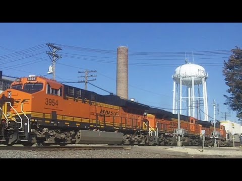 BNSF 7901 West w/ Tier 4 Gevo, Rochelle, IL - YouTube