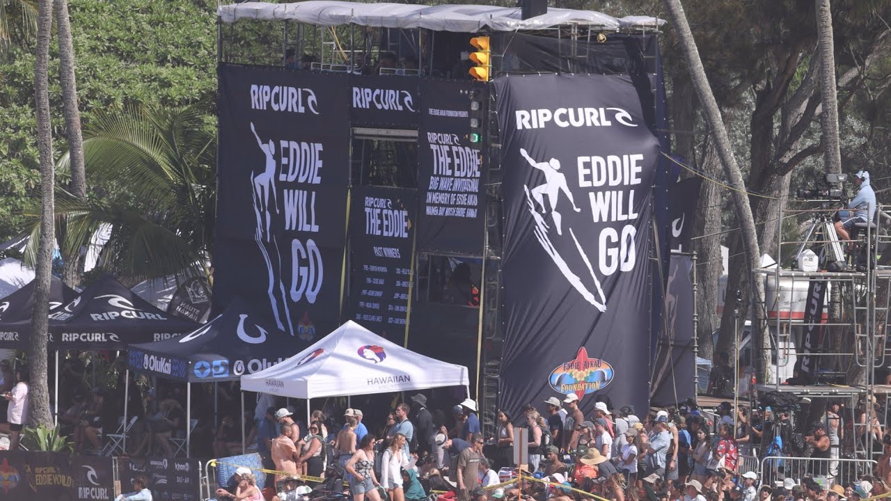 The Eddie Big Wave Invitational In Memory of Eddie Aikau 2024 - YouTube
