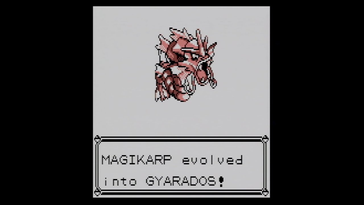 Pokemon Red/Blue - Evolving Goldeen and Magikarp - YouTube