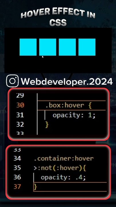 hover effect in css. #web #css #html #hovereffect #webdesign - YouTube