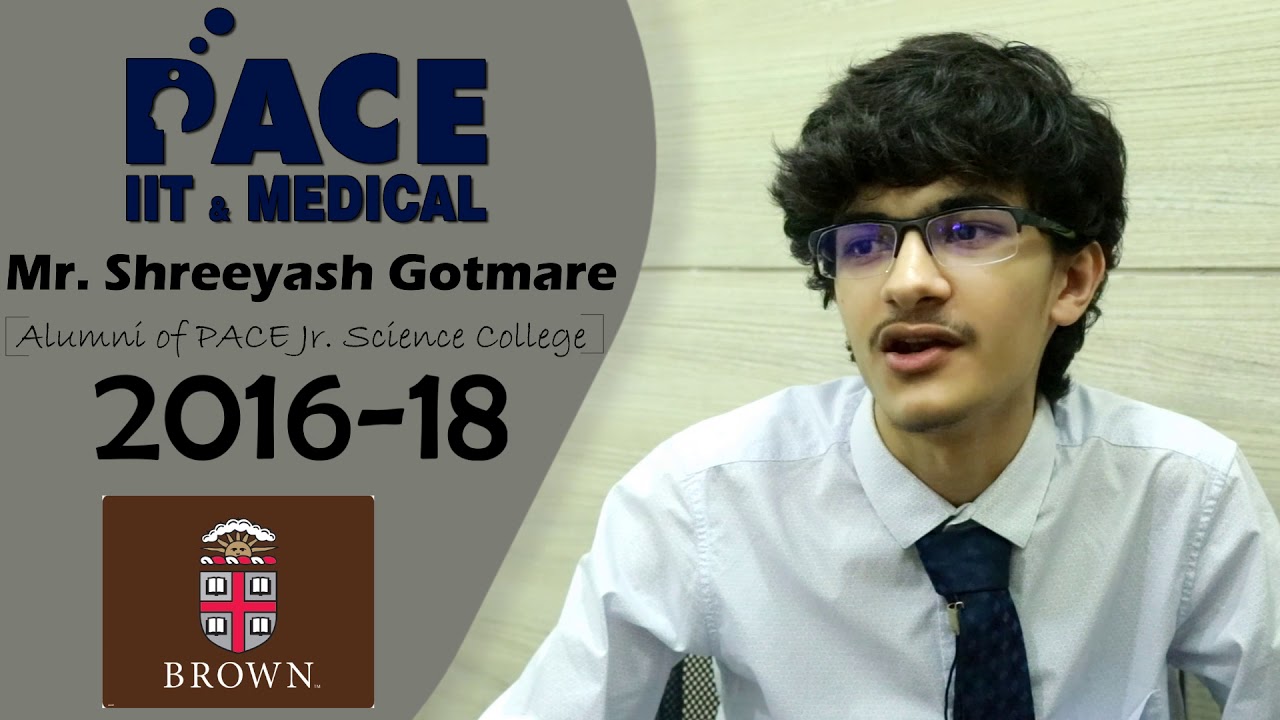 Shreeyash Gotmare/ Edu Abroad / PACE Junior Science College - YouTube