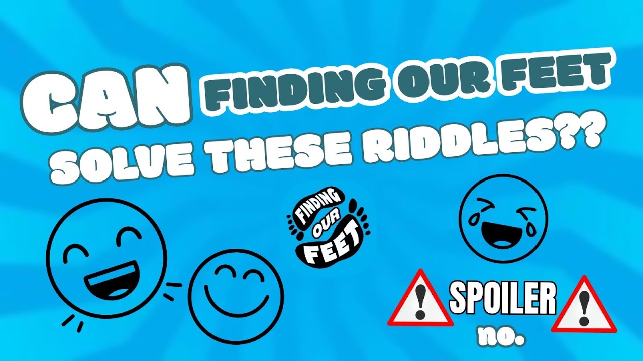 Can FINDING OUR FEET Solve These Riddles!? (SPOILER: no.) - YouTube