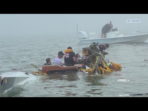 Galveston Bay plane crash death toll rises to six, Mexican Navy ...