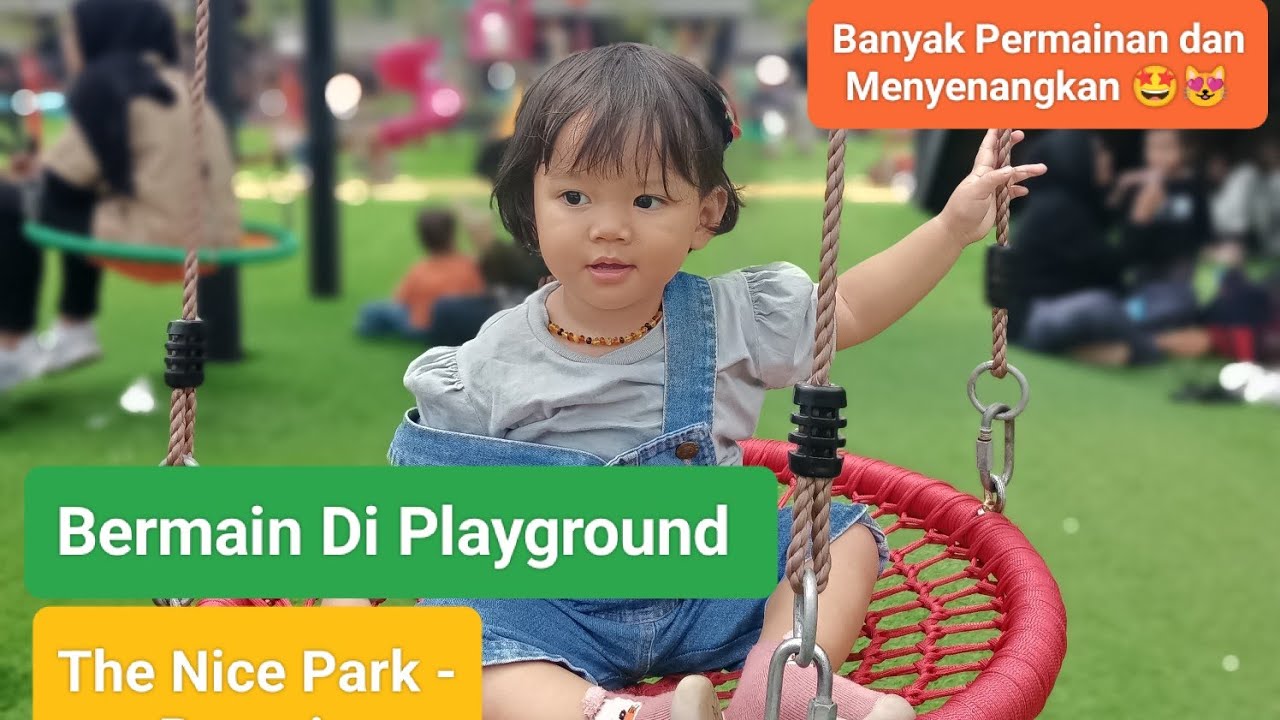 Bermain Play ground di Nice Park wisata Rumpin yg Viral - YouTube