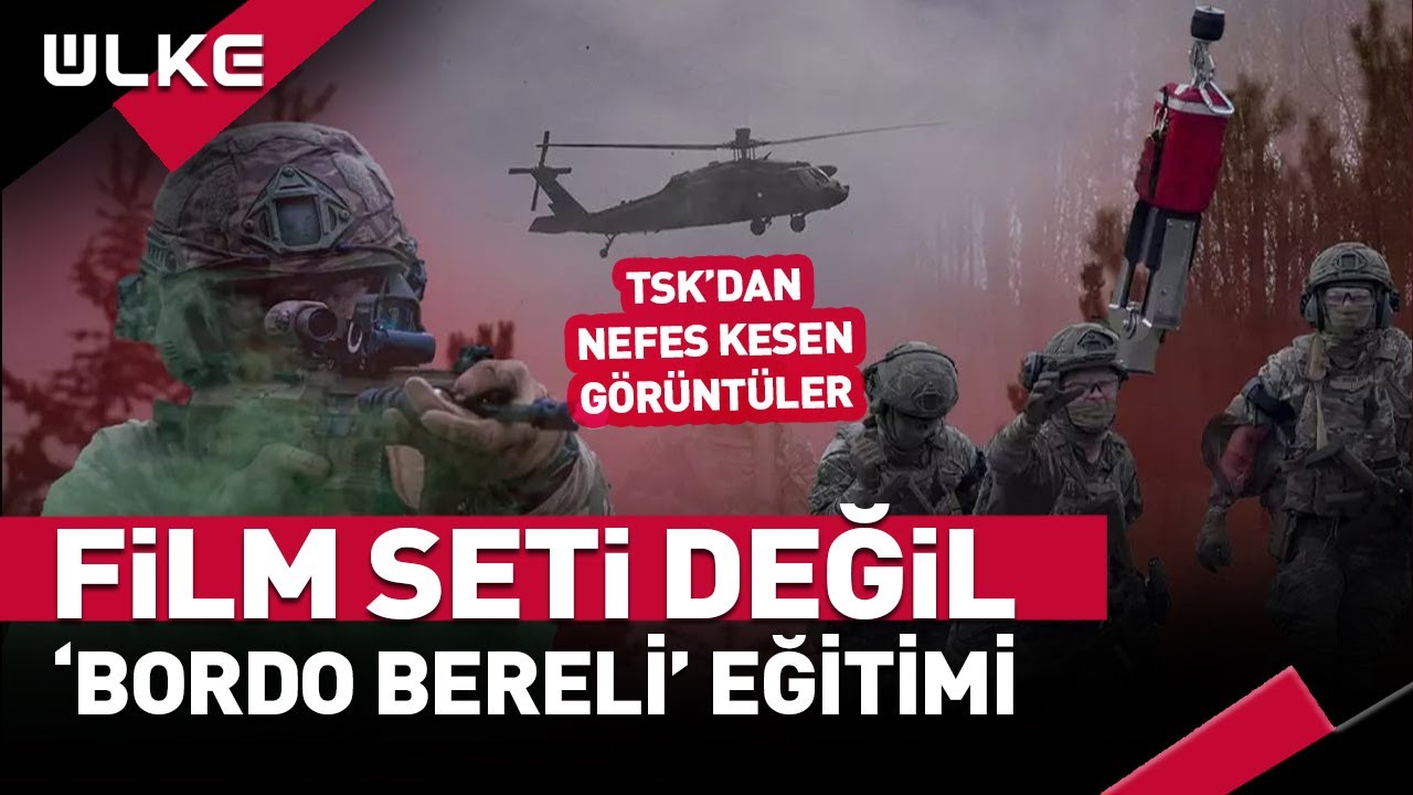 Bordo Bereli Logo Bordo Bereli Ve Mavi Bereli [2K] (Turkish Military)