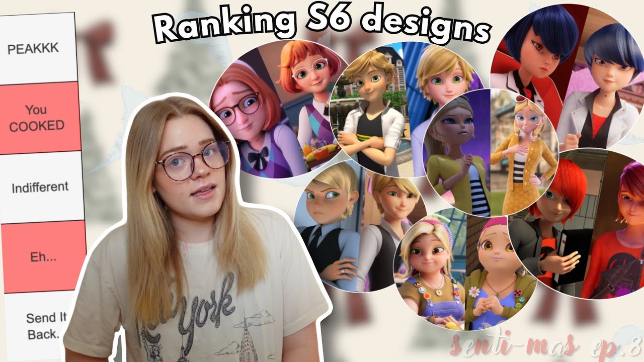 Ranking Miraculous Ladybug Season 6 Character Designs - YouTube