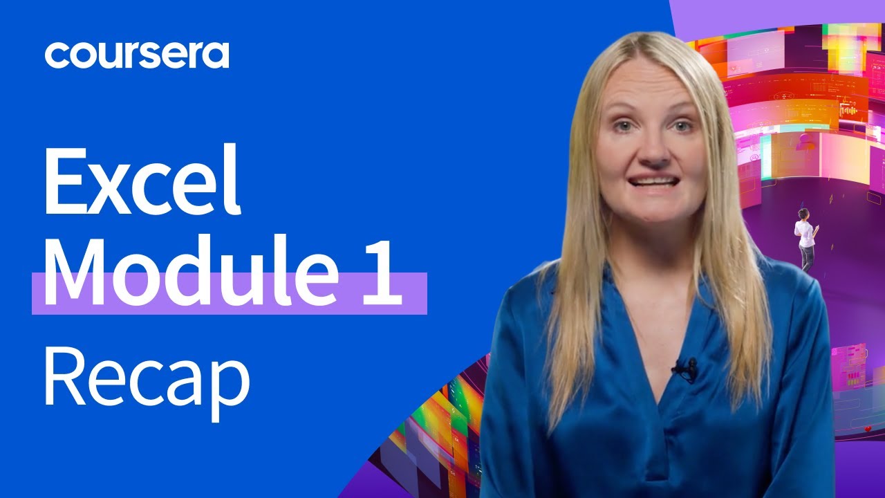 Module 1 Excel Recap | From Beginner to Spreadsheet Confident - YouTube