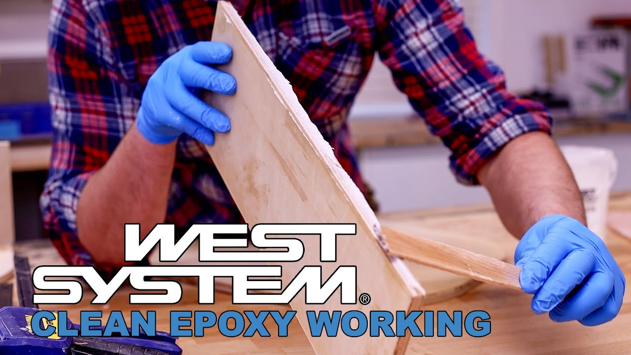 Clean Working With Epoxy and How to Keep Your Work Neat - YouTube