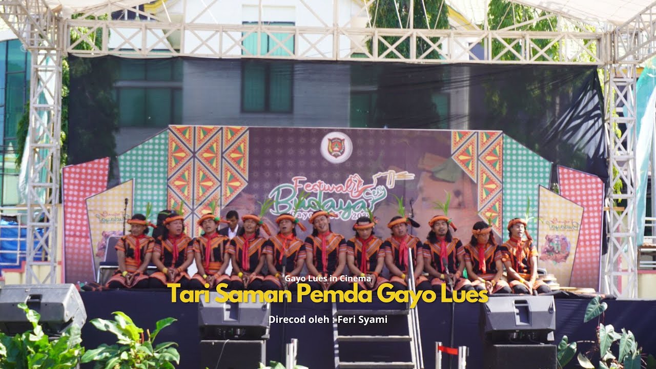 Saman Pemda Gayo Lues pada Pembukaan Festival Budaya Gayo Lues 2024 ...