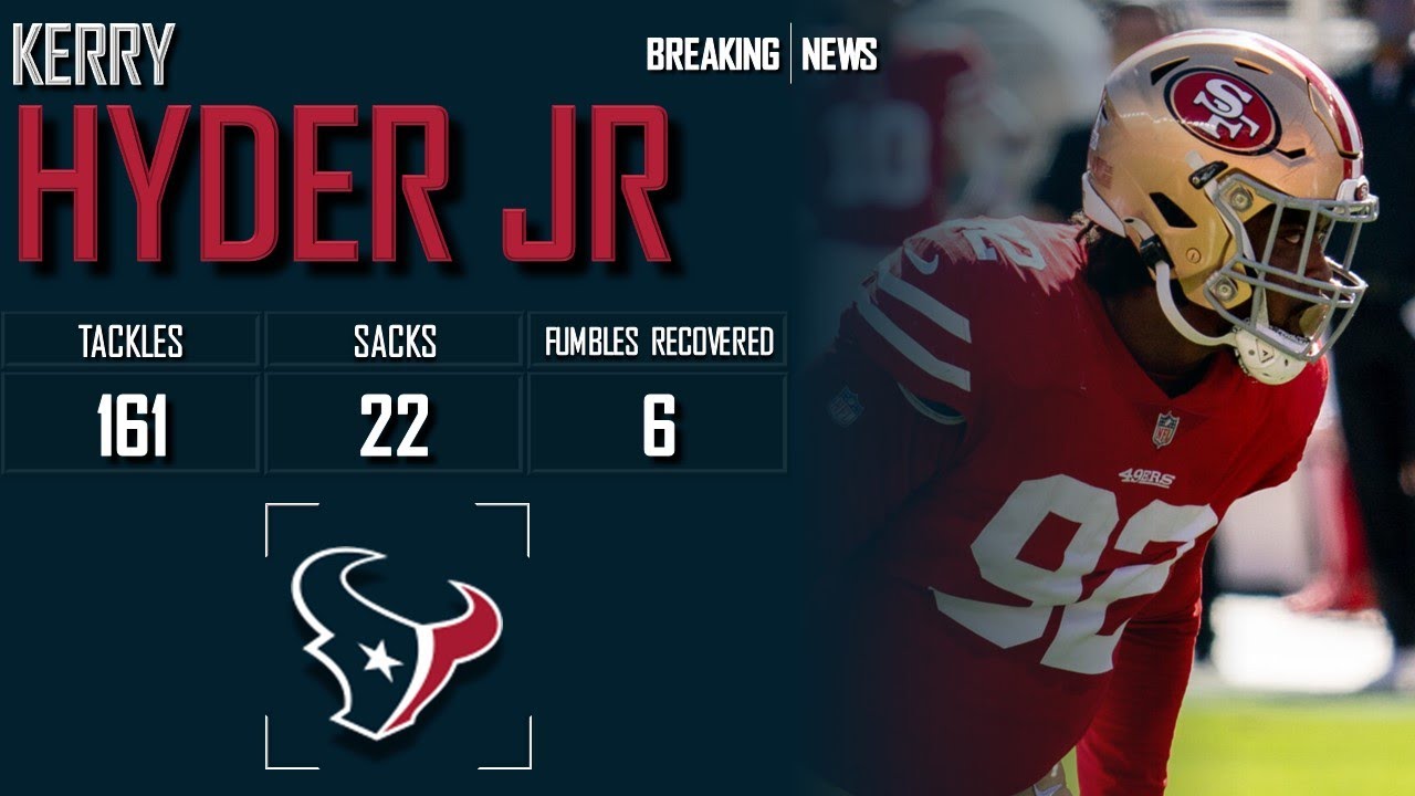 HOUSTON TEXANS: Kerry Hyder Jr ᴴᴰ - YouTube