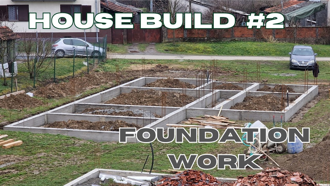 Building My Own House. Pt 2 - Concrete Foundation - YouTube