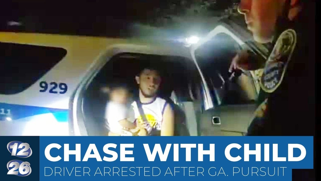 See video from Georgia police chase with 2-year-old in car - YouTube