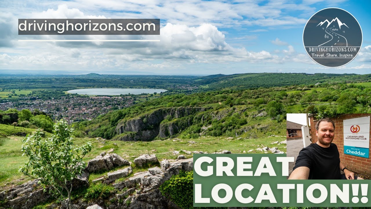 PERFECT Location to explore: Cheddar Gorge Caravan & Motorhome Club ...