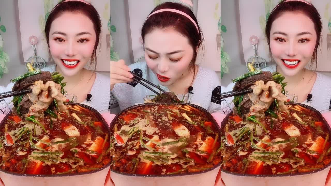 ASMR MUKBANG Spicy chicken Tteokbokki, Seasoned Chicken, Cheese Kimchi ...